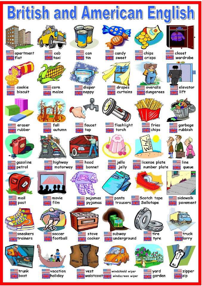 Learning English with pictures - English basics